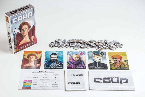 Hướng dẫn cách chơi board game Coup cho người | Board Game VN – Board ...